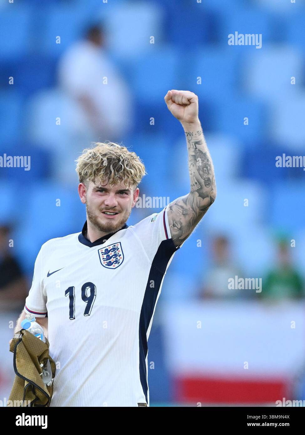 BRATISLAVA - Harvey Elliot of England U21 celebrates victory at the ...