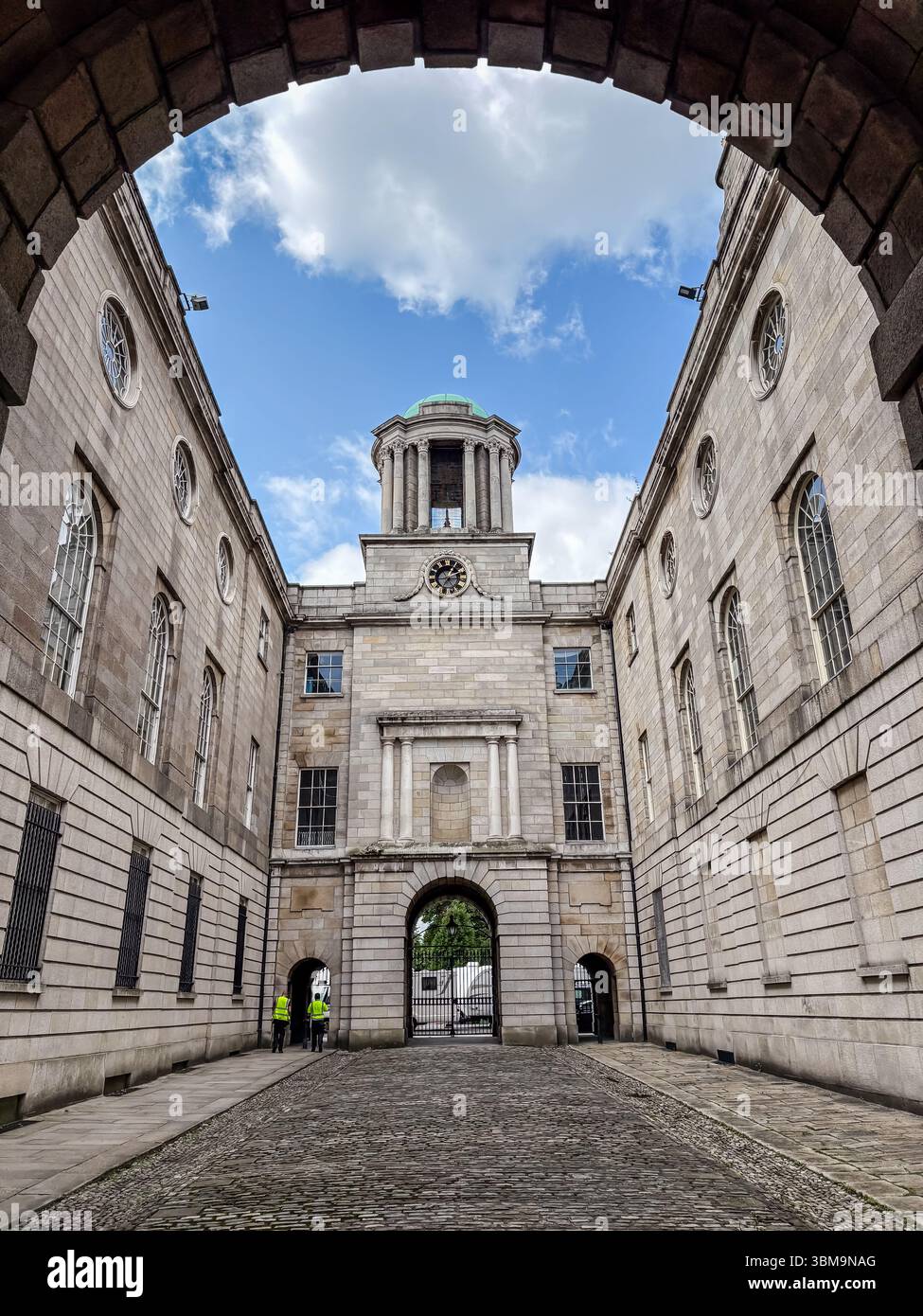 King's Inns. View of the historic building's facade, featuring an ...