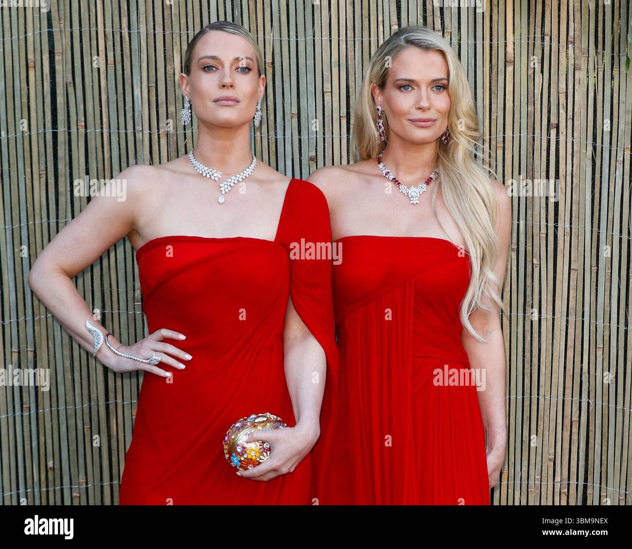 Lady Amelia Spencer and Lady Eliza Spencer attend the Serpentine Summer ...
