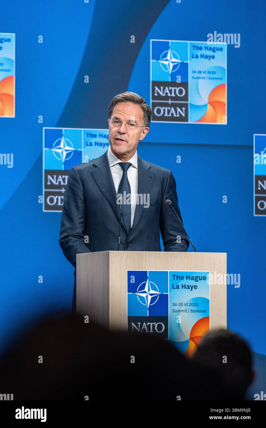 Nato summit the hague 2025 hi-res stock photography and images - Alamy