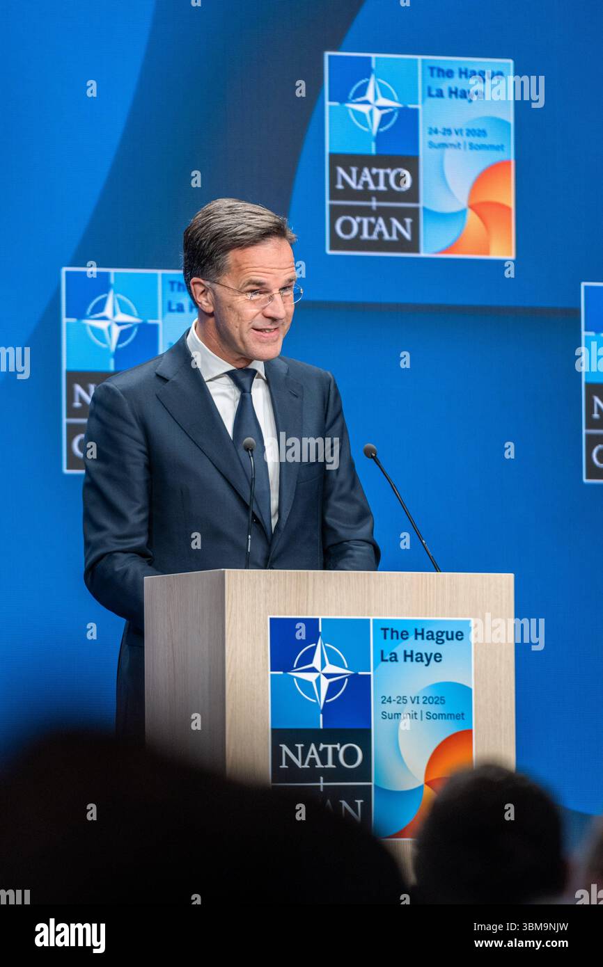 Nato summit the hague 2025 hi-res stock photography and images - Alamy