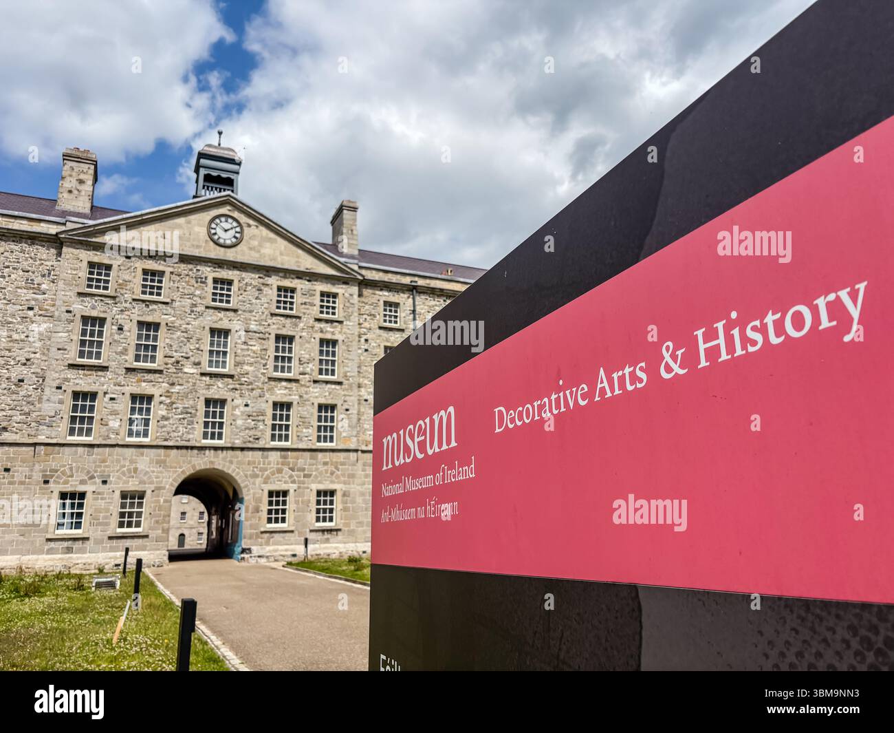 National Museum of Ireland Collins Barracks in Dublin. Housed in an ...