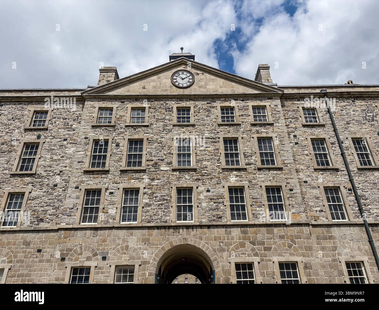 National Museum of Ireland, Collins Barracks in Dublin, Ireland. Housed ...