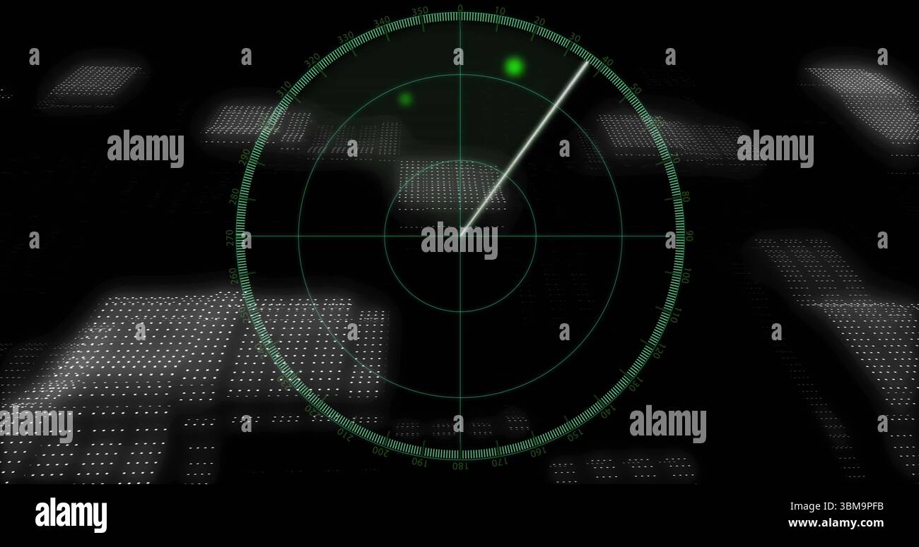 Radar screen scanning beam circular hi-res stock photography and images ...