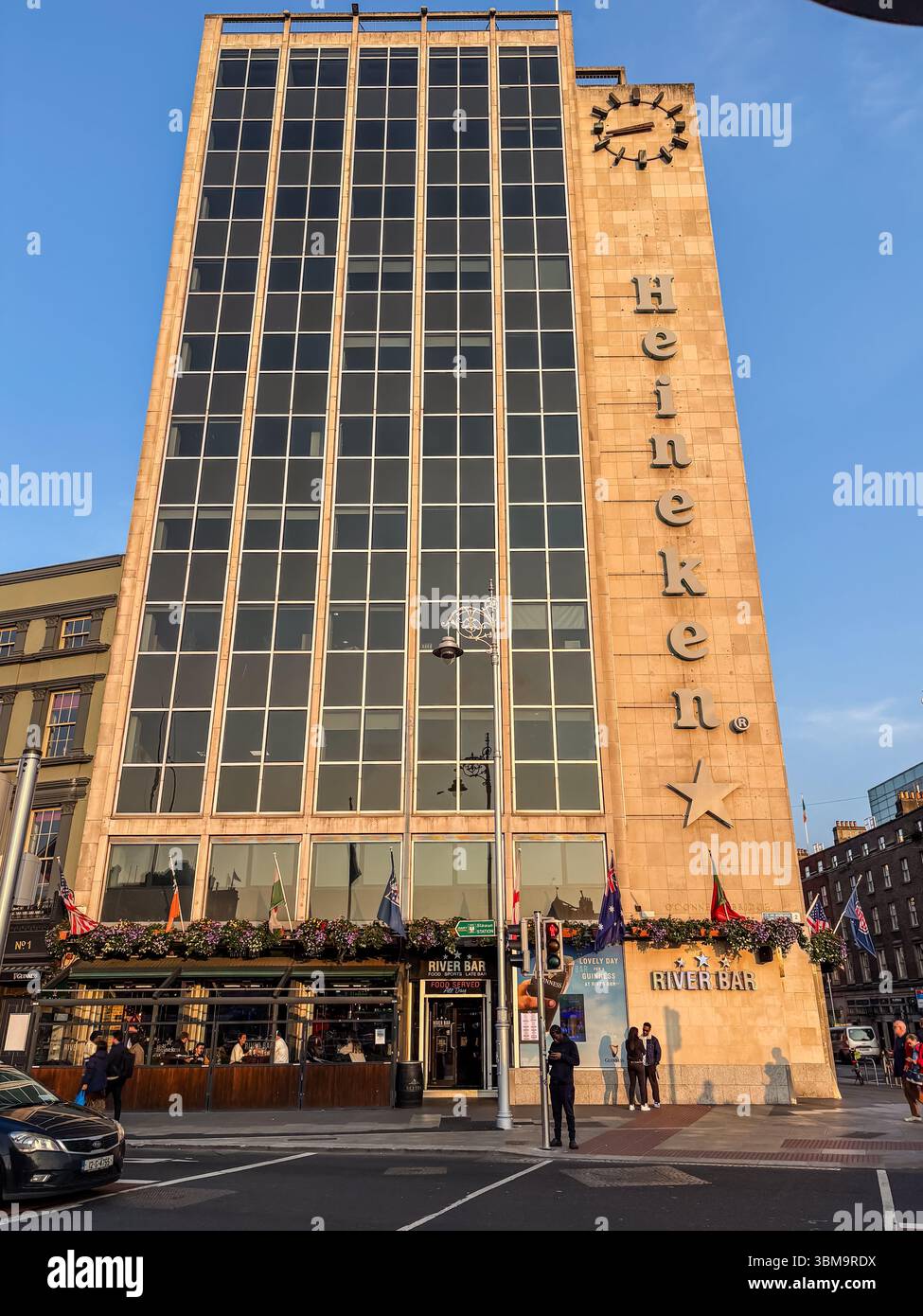 Heineken building, Dublin, Ireland. Modern multi-story building with ...