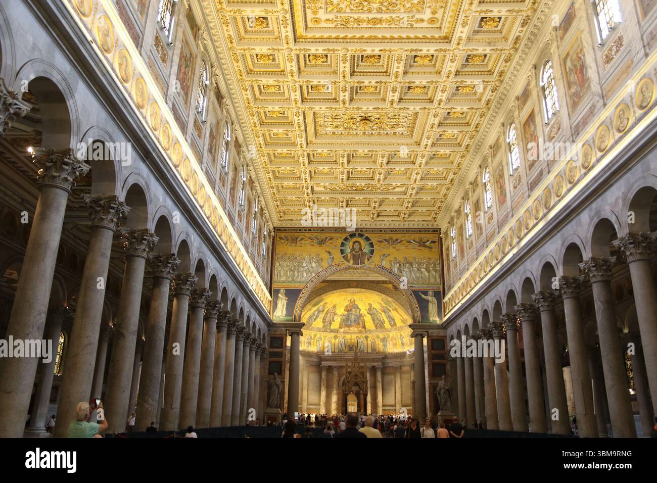 The Papal Basilica of Saint Paul Outside the Walls is one of Rome's ...