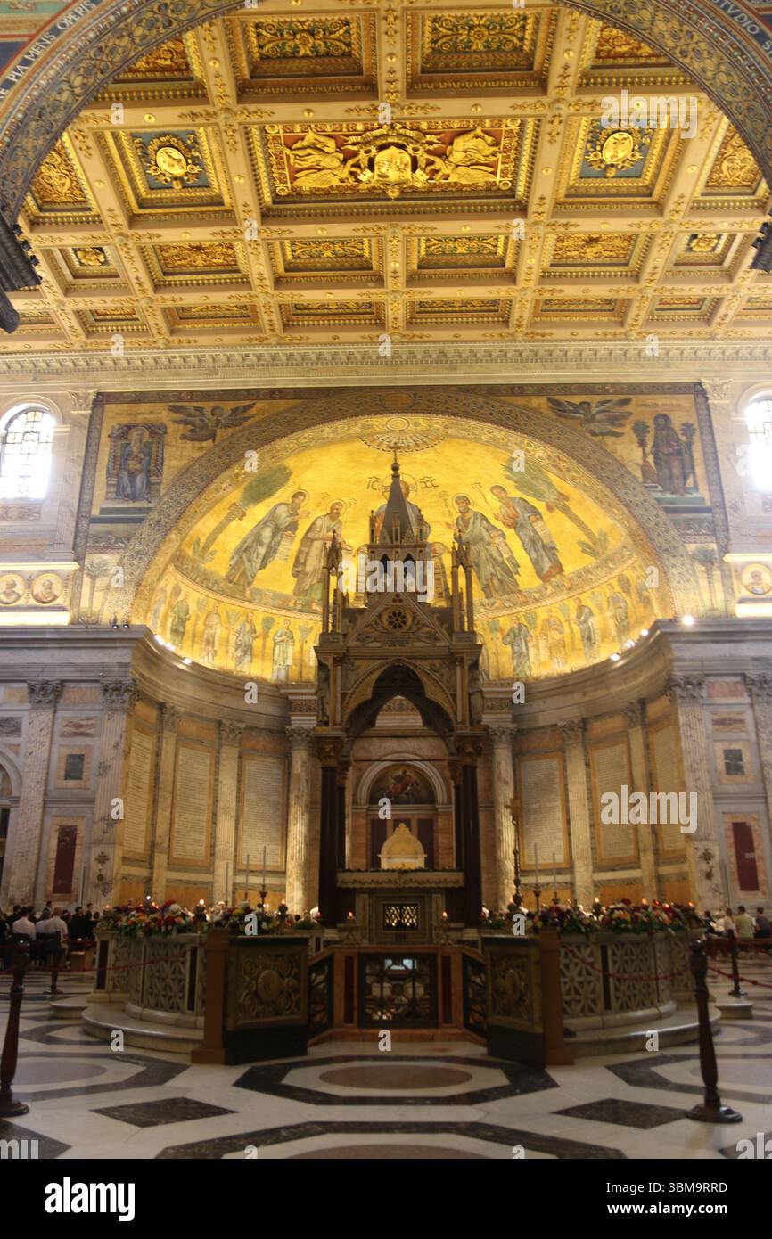 The Papal Basilica of Saint Paul Outside the Walls is one of Rome's ...