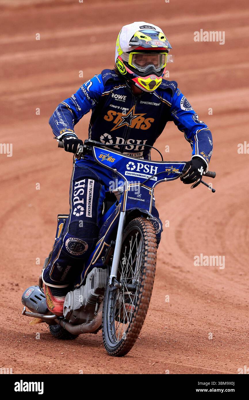 Richard Lawson of Kings Lynn PSH Environmental Ltd Stars during the ...