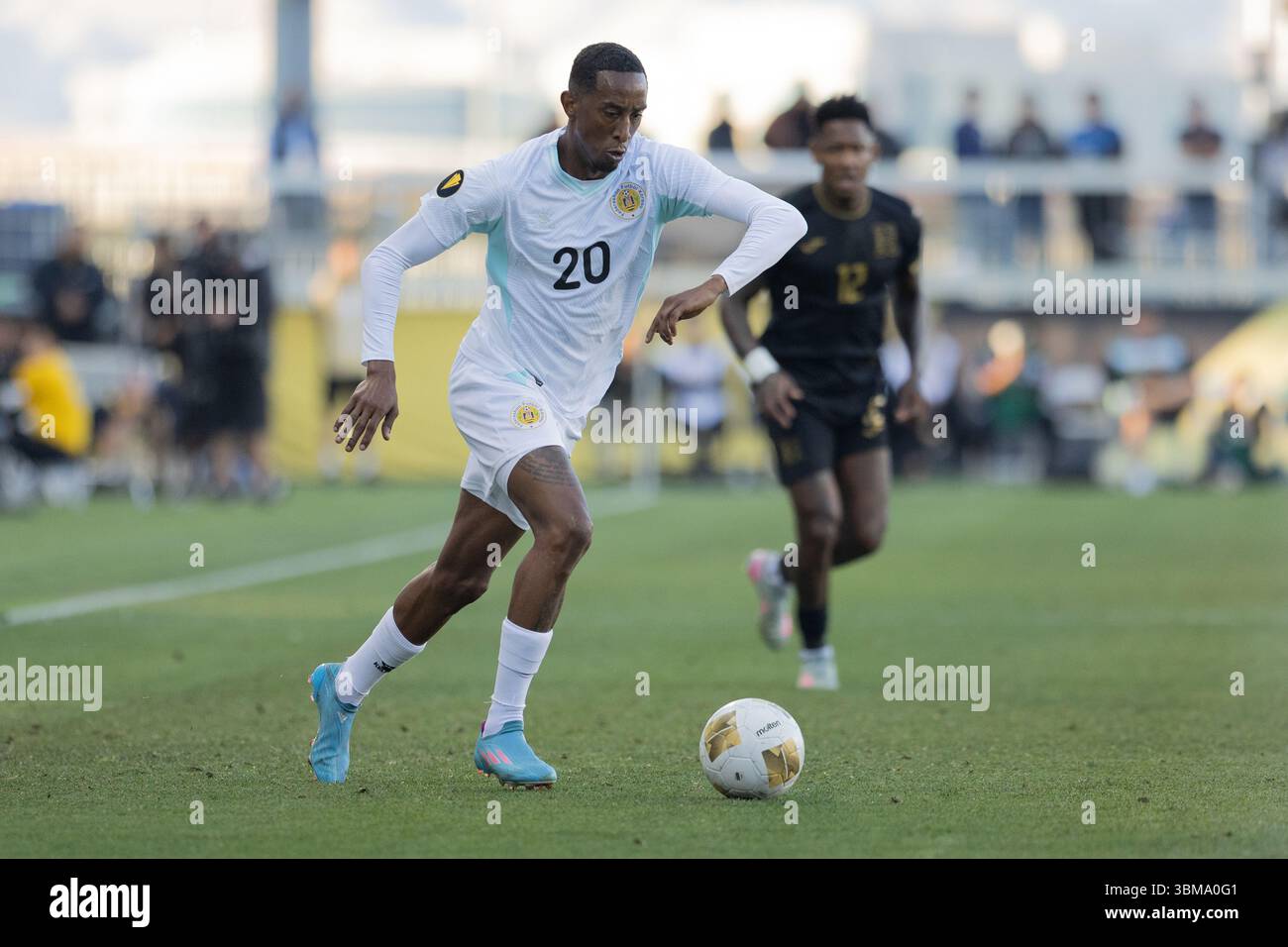 San Jose, United States. 24th June, 2025. Joshua Brenet #20 of Curacao ...