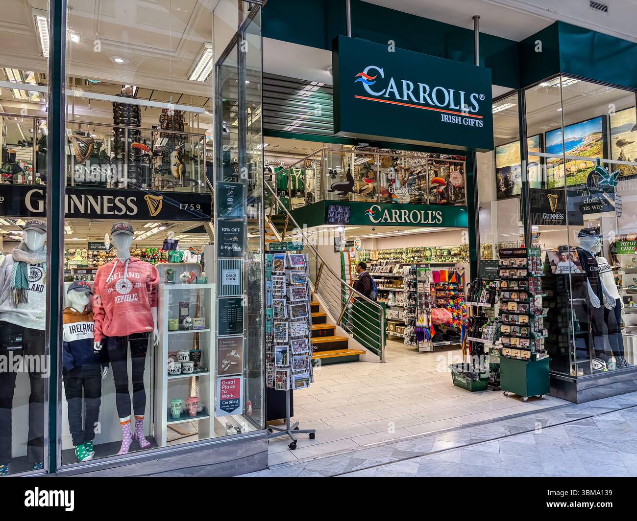 Carroll's irish gifts store, a popular retailer of souvenirs and ...