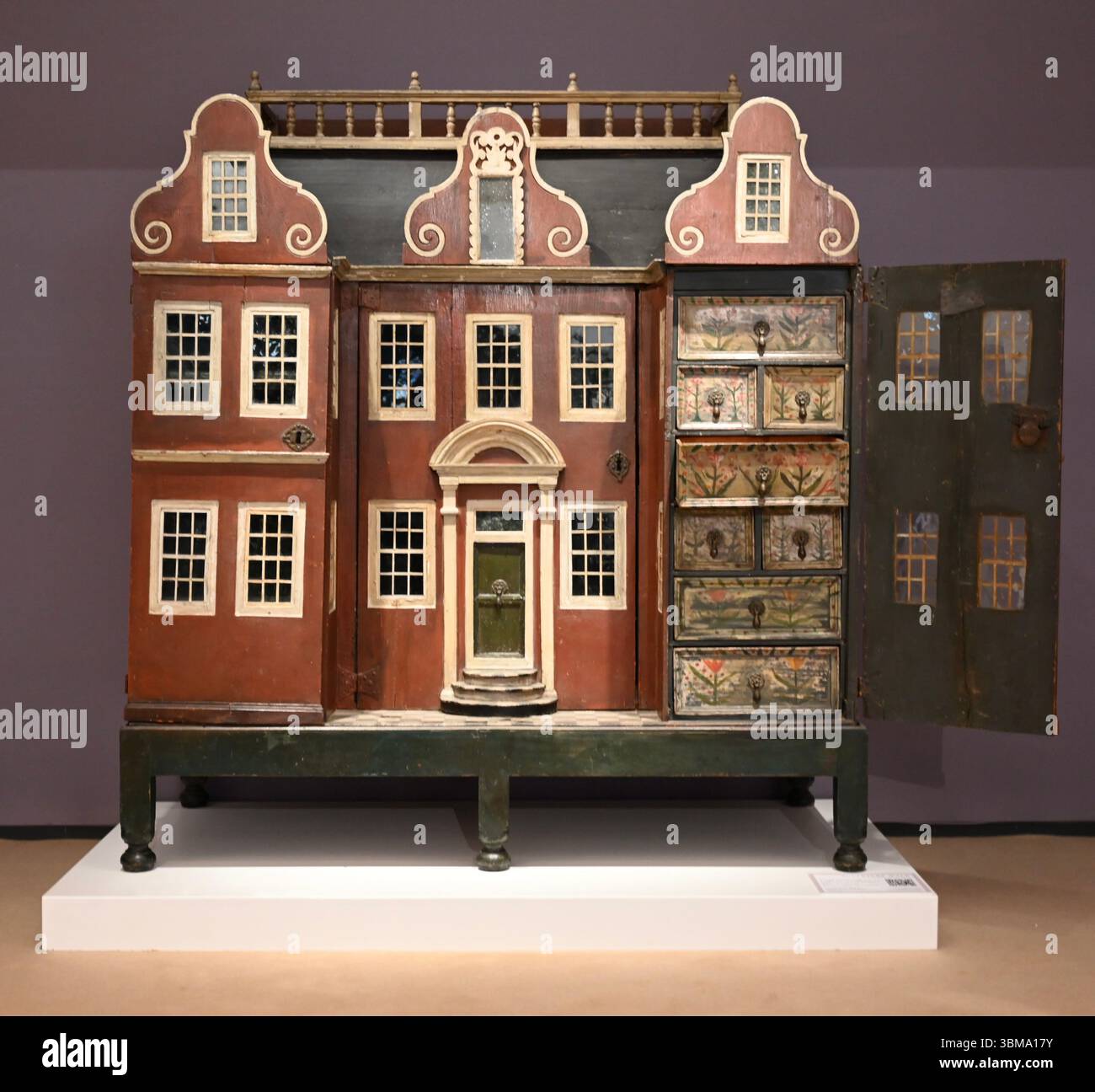 Mr Joy's Surprise , An 18 th century wardrobe in the form of a doll's ...