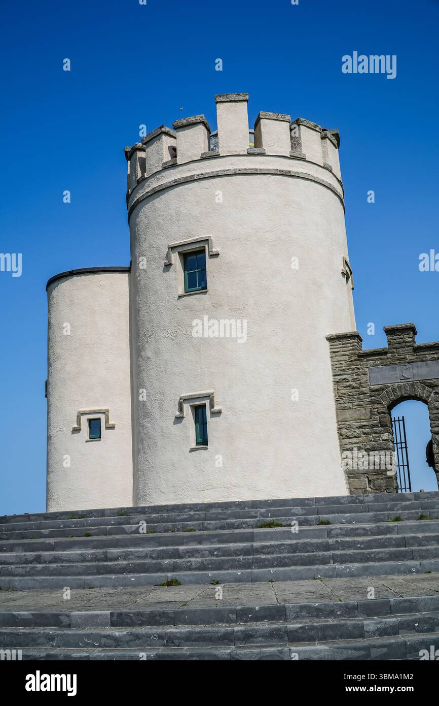 O'Brien's Tower is a historic stone observation tower at the Cliffs of ...