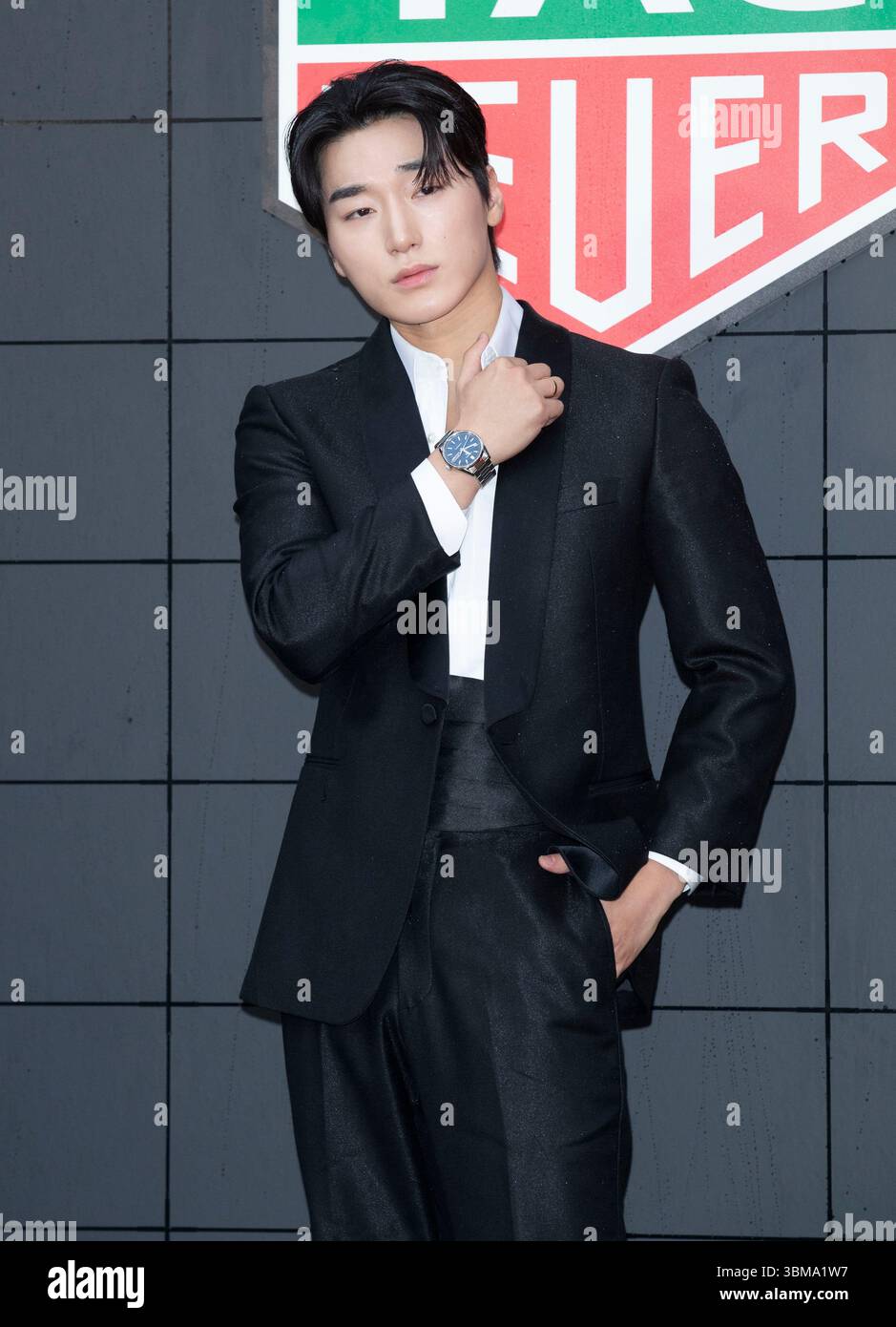 Seoul, South Korea. 25th June, 2025. South Korean singer San, member of ...