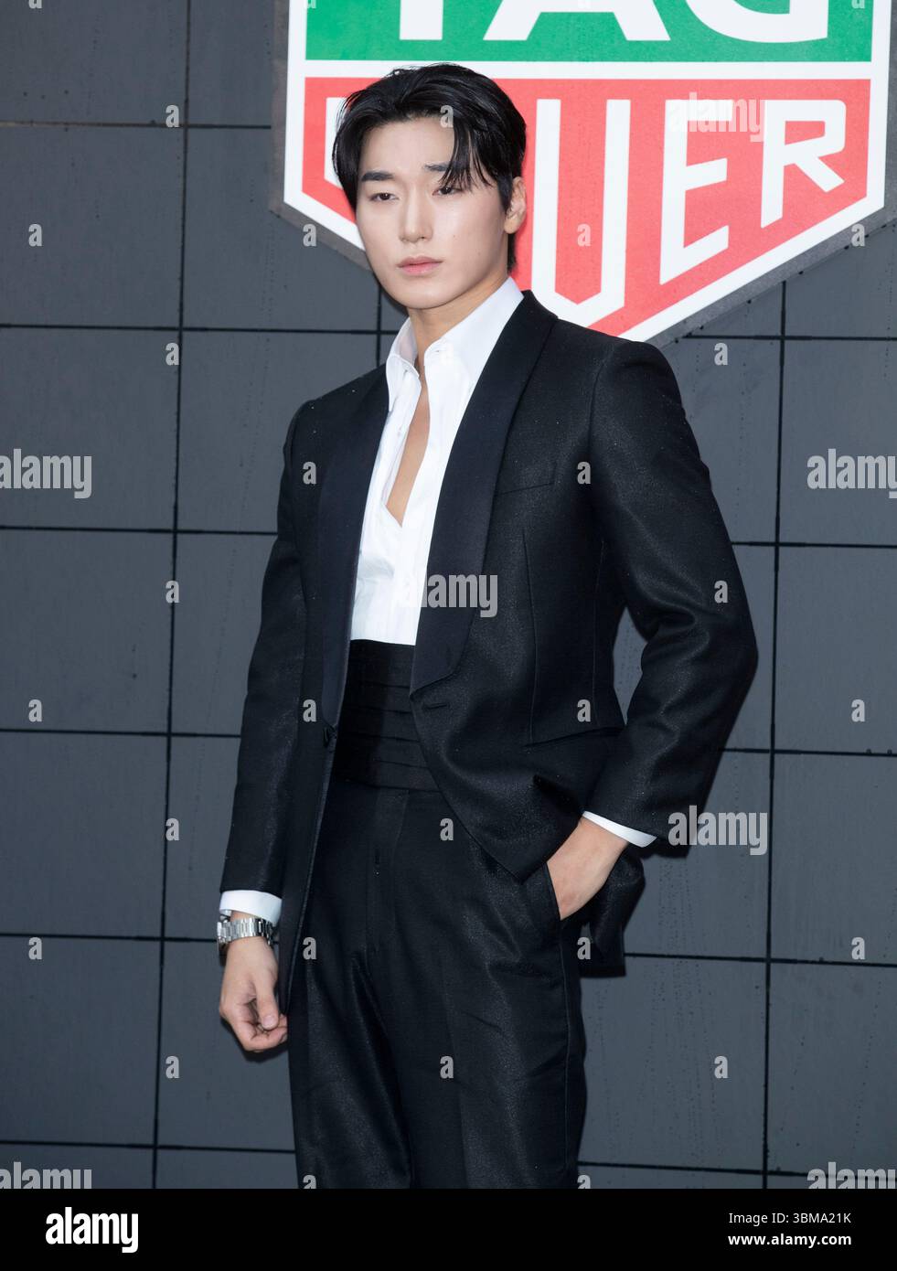 Seoul, South Korea. 25th June, 2025. South Korean singer San, member of ...