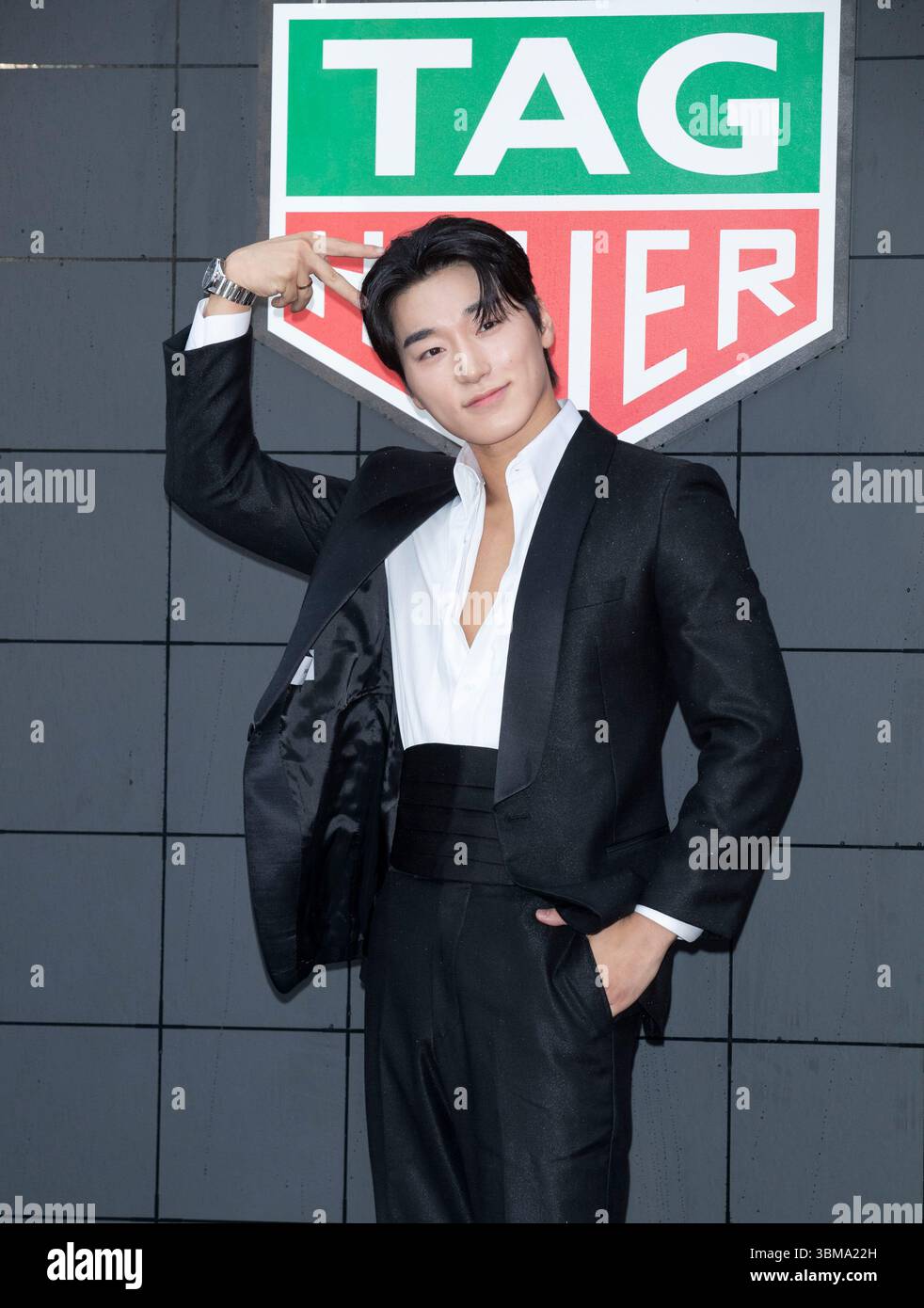 Seoul, South Korea. 25th June, 2025. South Korean singer San, member of ...