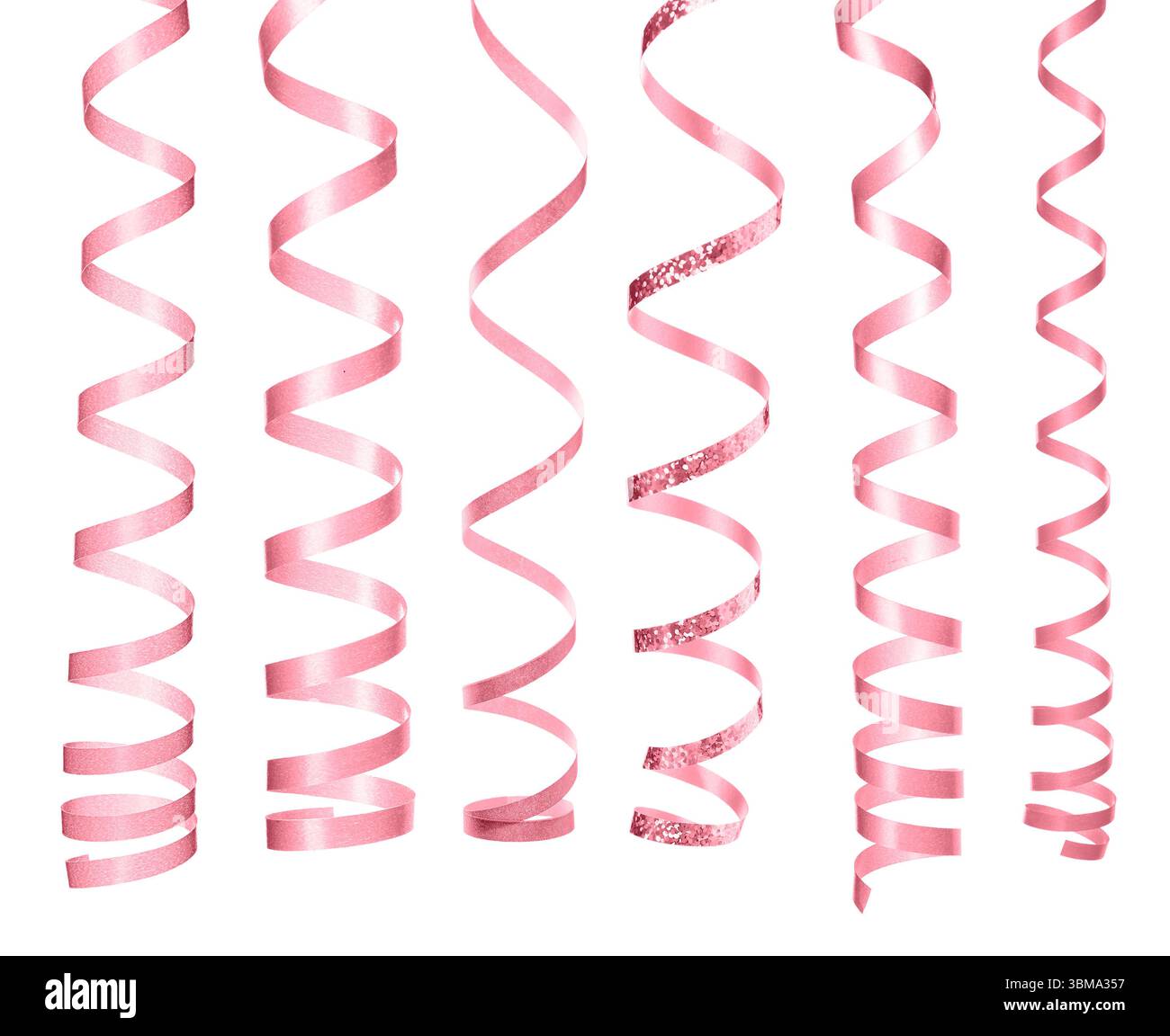 Set party streamers carnival Cut Out Stock Images & Pictures - Alamy