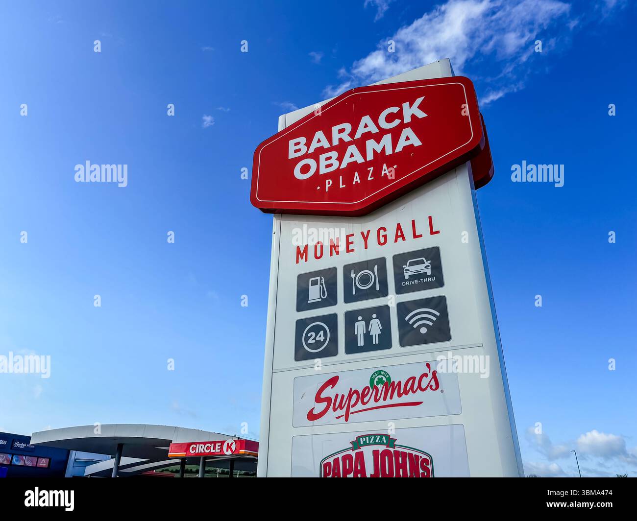 Moneygall service station hi-res stock photography and images - Alamy