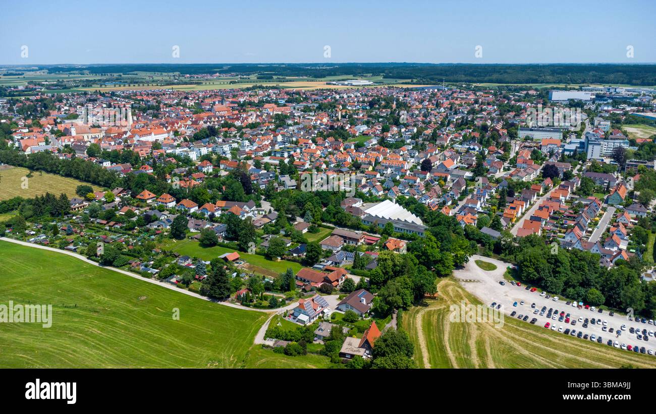 Mindelheim, Bavaria, Germany - June 25, 2025: Bavarian town of ...