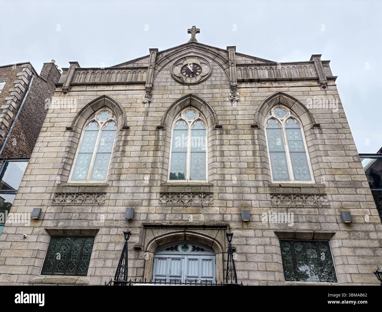 Smock Alley Theatre facade in Dublin, Ireland. Historic building ...