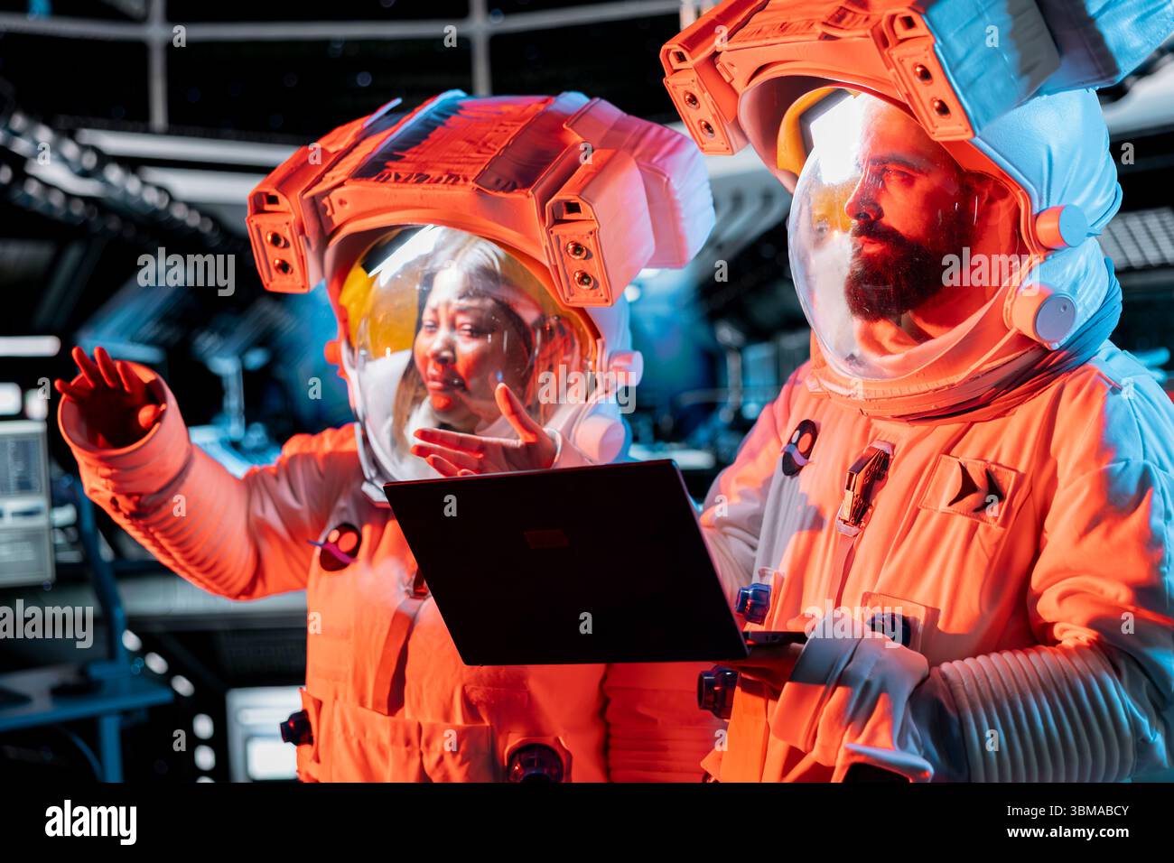 Astronauts team responds to system failure after radiation warning ...