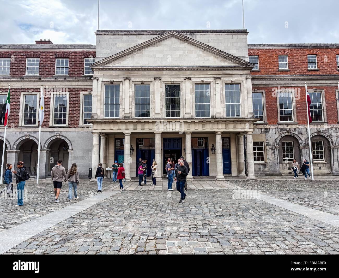 Dublin Castle. Historic complex in Dublin, Ireland, featuring the ...