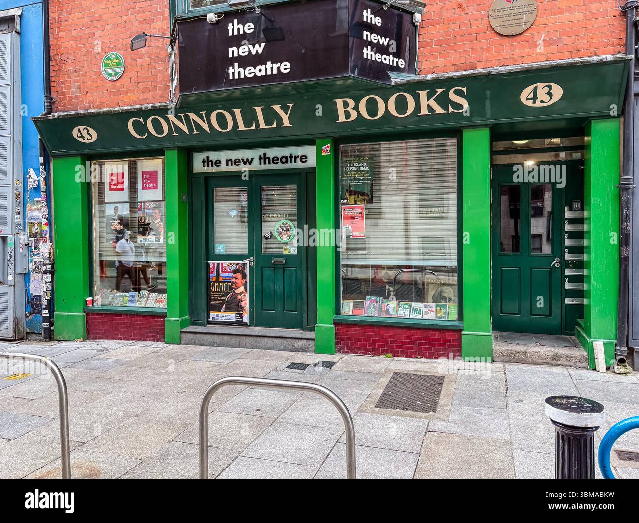 Connolly Books. Street view of the radical bookshop and the New Theatre ...