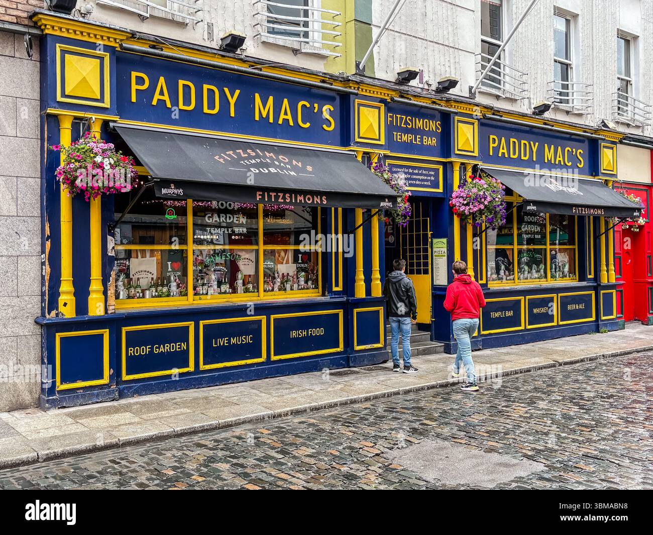 Paddy mac's pub, located in the famous Temple Bar cultural quarter of ...