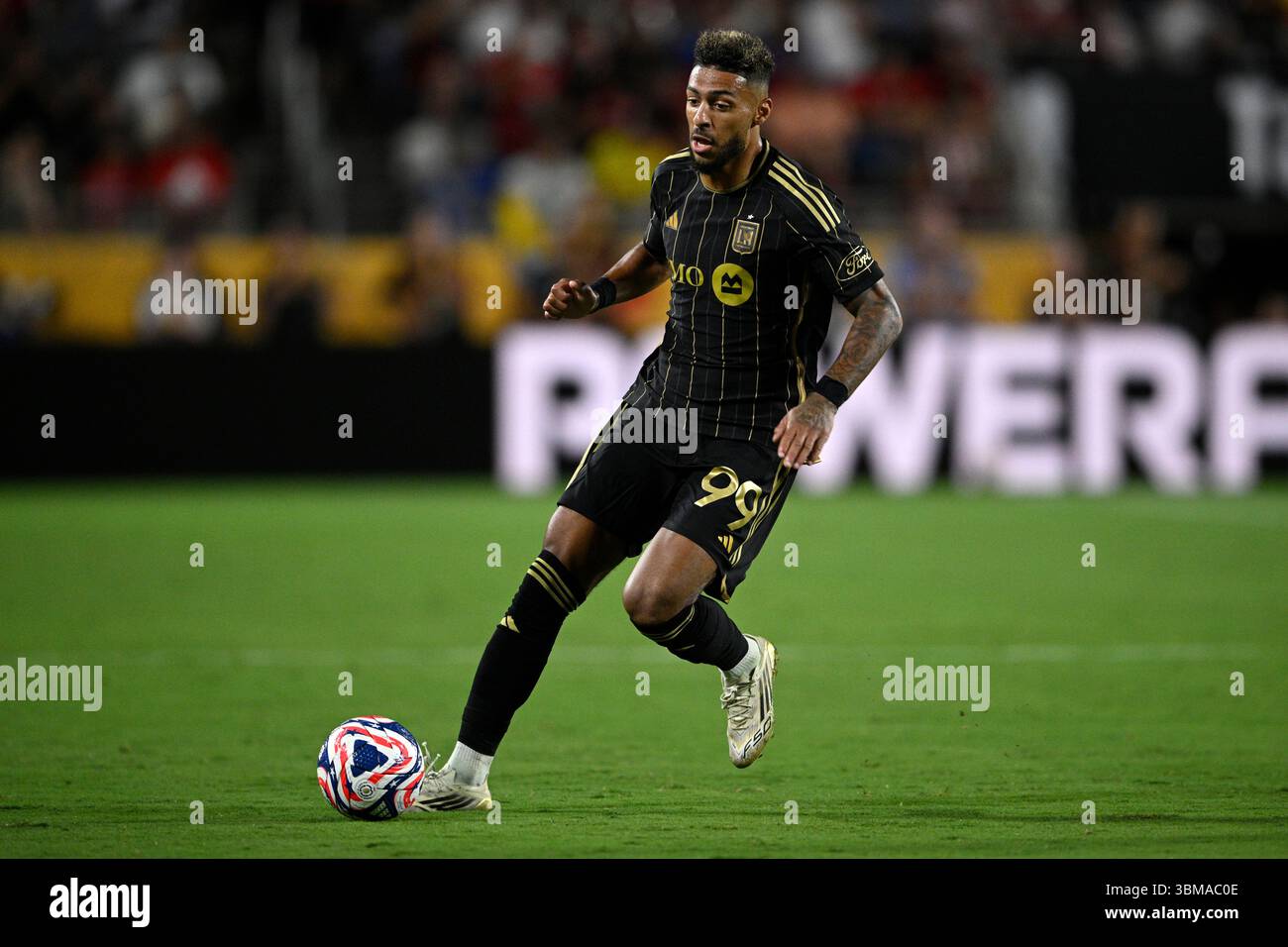 Los Angeles FC's Denis Bouanga (99) during the Club World Cup Group D ...