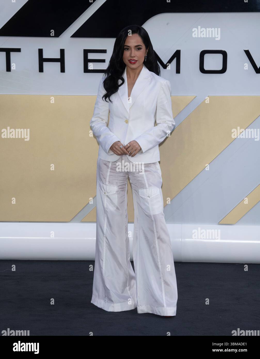 Becky G attending the European Premiere of ‘F1 The Movie’ at Cineworld ...
