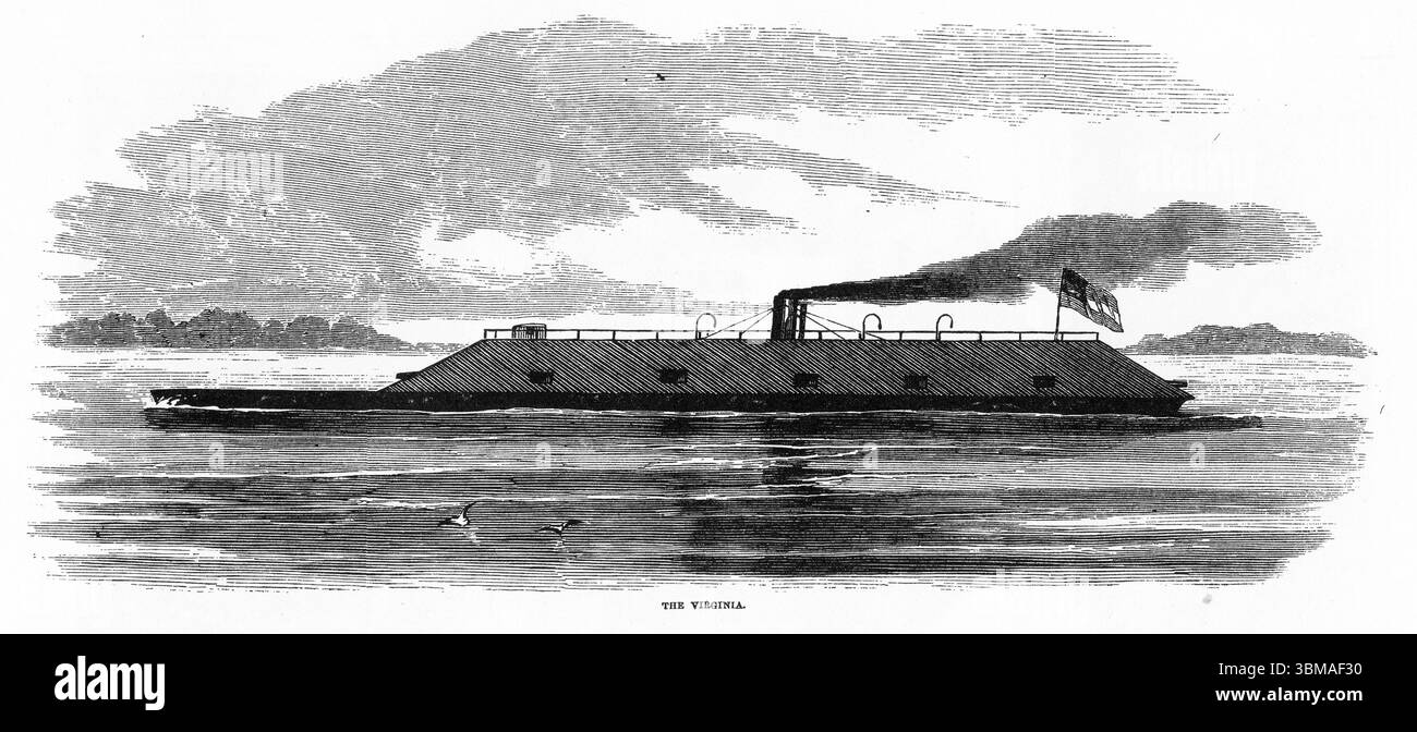 Ship american civil war Black and White Stock Photos & Images - Alamy
