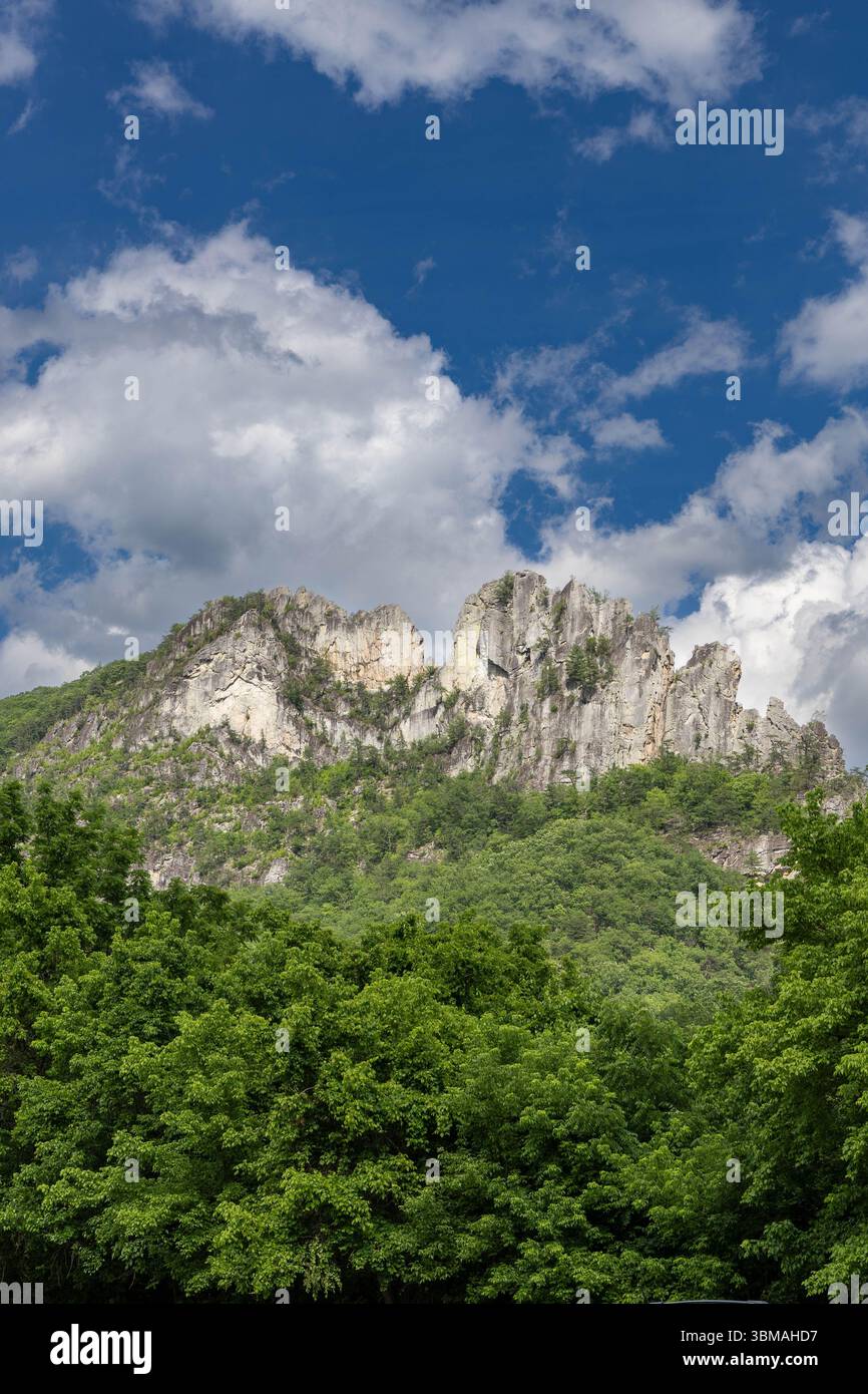 Seneca Rocks Rock Climbing Site in West Virginia part of the ...