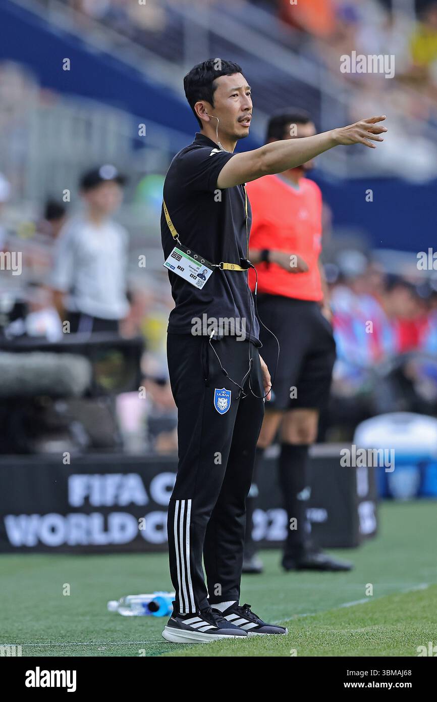 Cincinnati, United States. 25th June, 2025. TQL Stadium Ulsan assistant ...