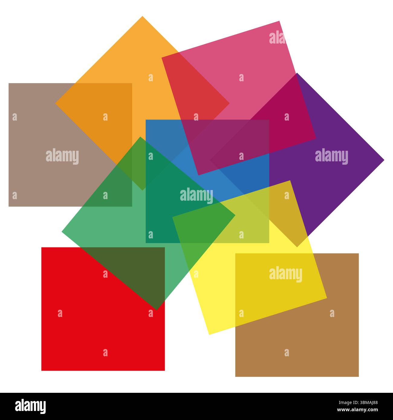 Mosaic icon pattern. Vibrant tile symbol. Geometric array Vector ...