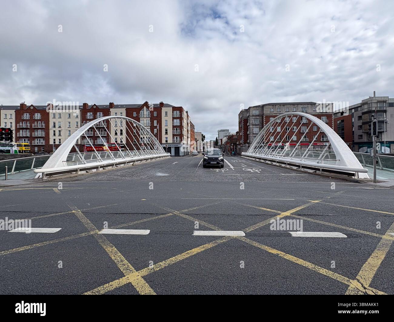 James Joyce Bridge, also known as Open Book Bridge, is a modern ...