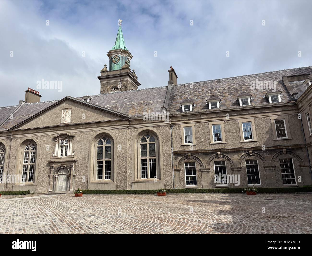 Irish Museum of Modern Art in Dublin, Ireland, is housed in the ...