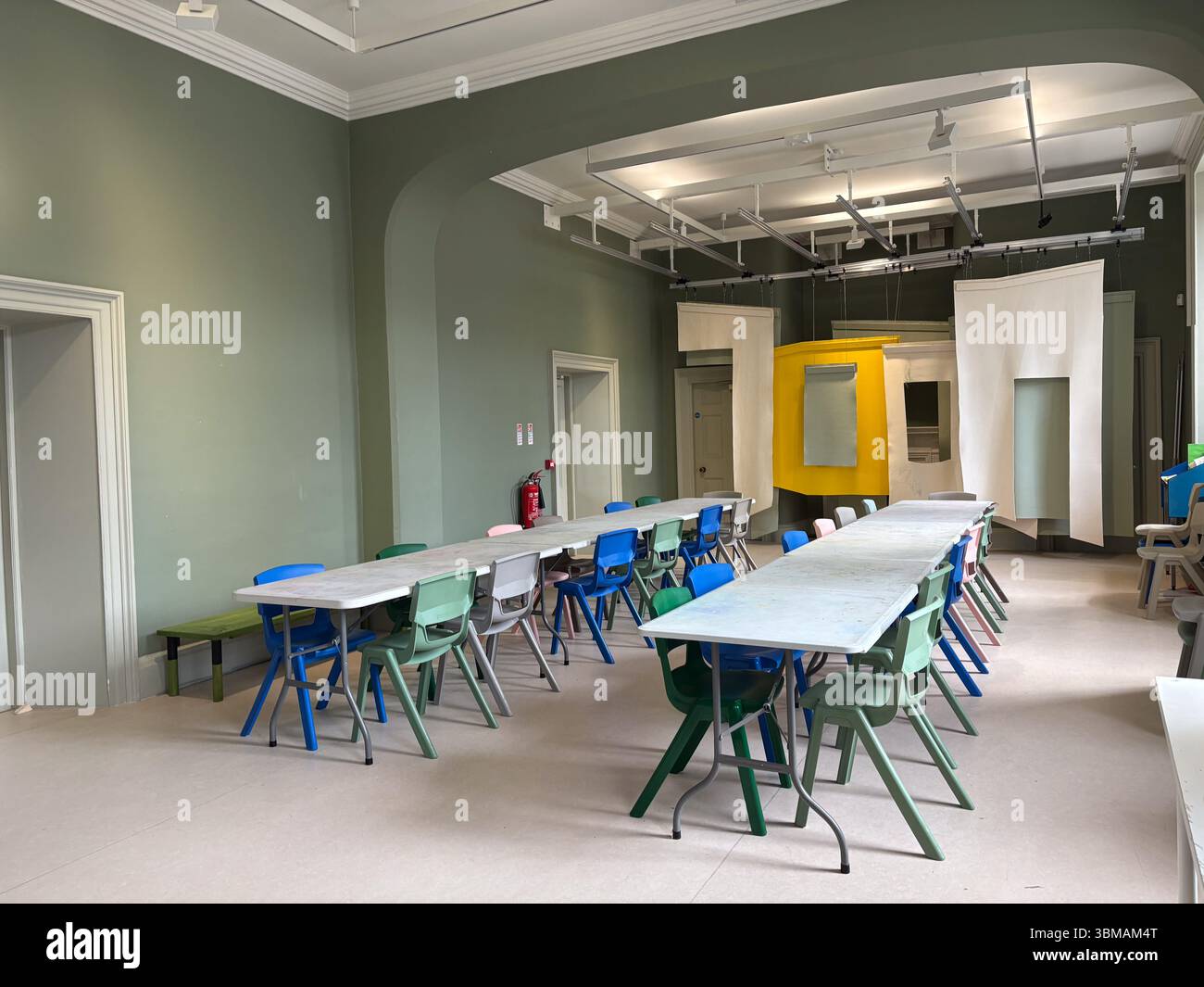 Children's art and craft room at the Irish Museum of Modern Art, Dublin ...