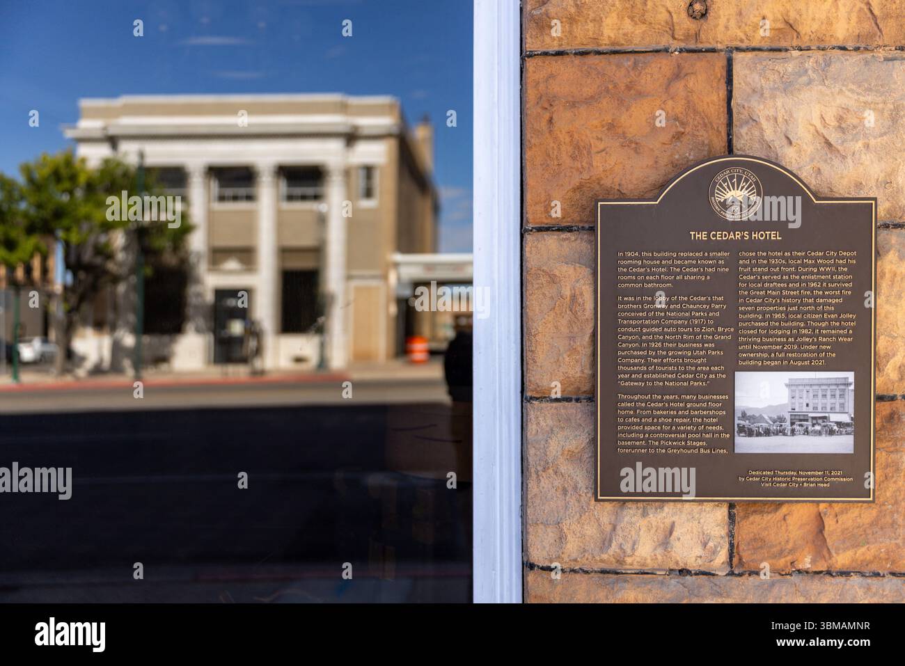 The historic, downtown section of Cedar City, Utah Stock Photo - Alamy