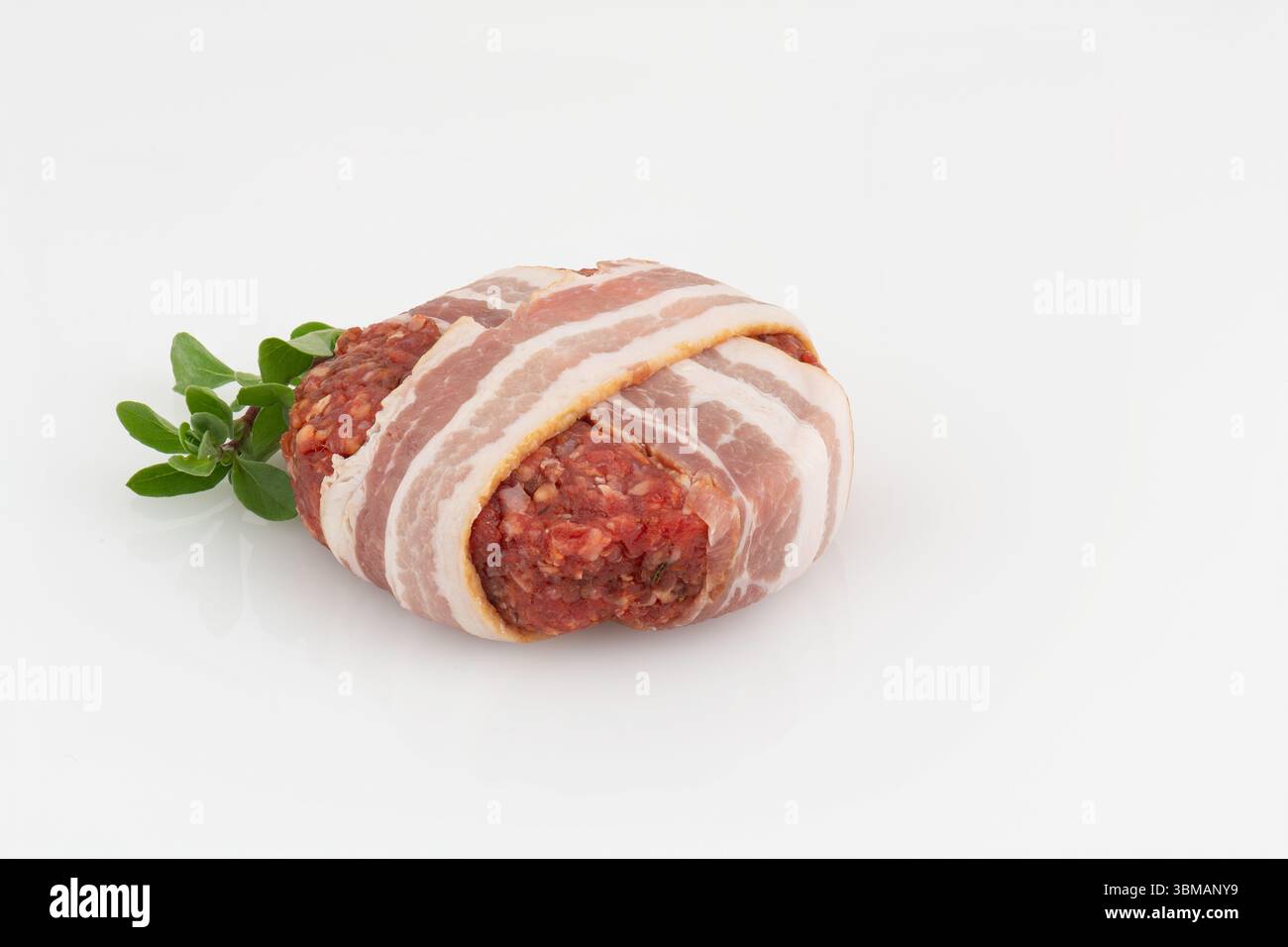 Burger meat isolated nature background with clipping path Stock Photo ...