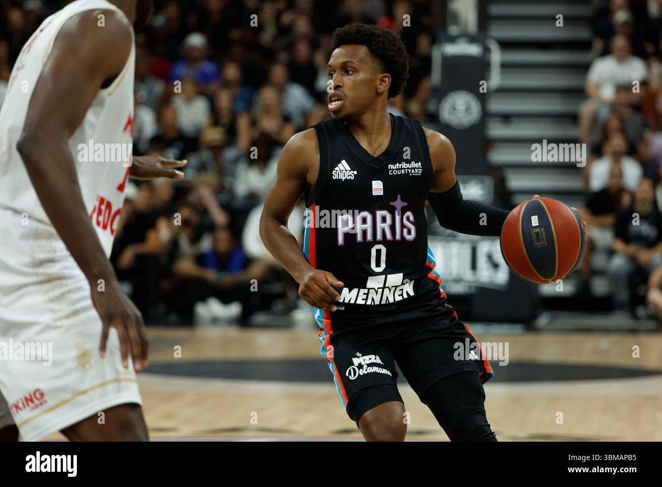 T.J. Shorts of Paris Basketball during the French championship 2025 ...