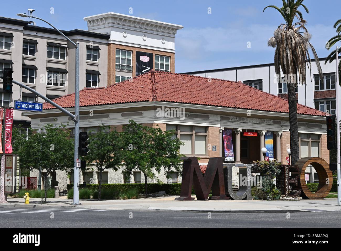 ANAHEIM, CALIFORNIA - 23 JUNE 2025: Muzeo Museum and Cultural Center is ...