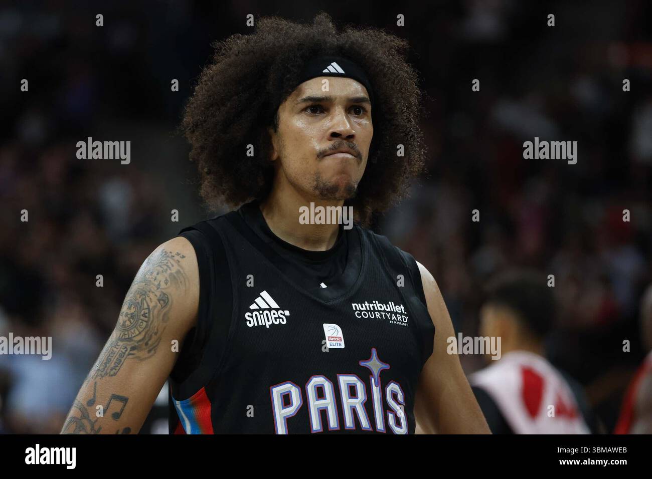 Tyson Ward of Paris Basketball during the French championship 2025 ...