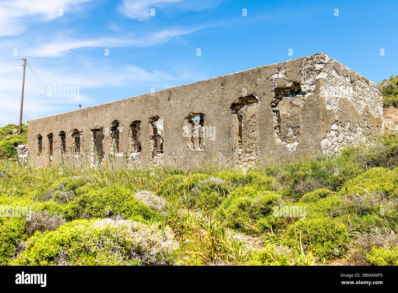 Nazi German abandoned world war 2 bunker structure exterior on hiking ...