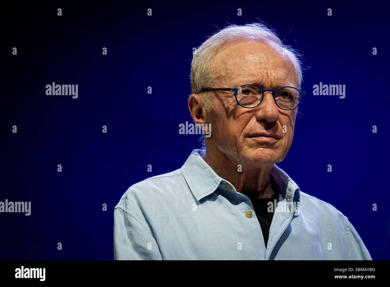 Rome, Italy. 25th June, 2025. Israeli writer David Grossman attends the ...
