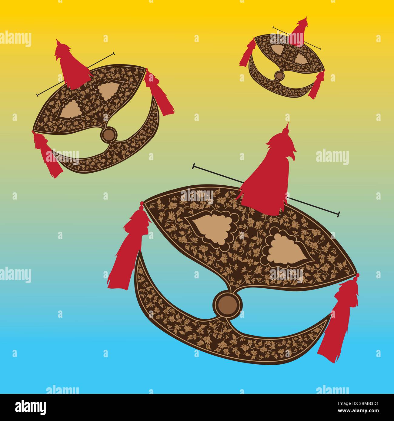 Vector of Malaysian kite, Wau Bulan Stock Vector Image & Art - Alamy