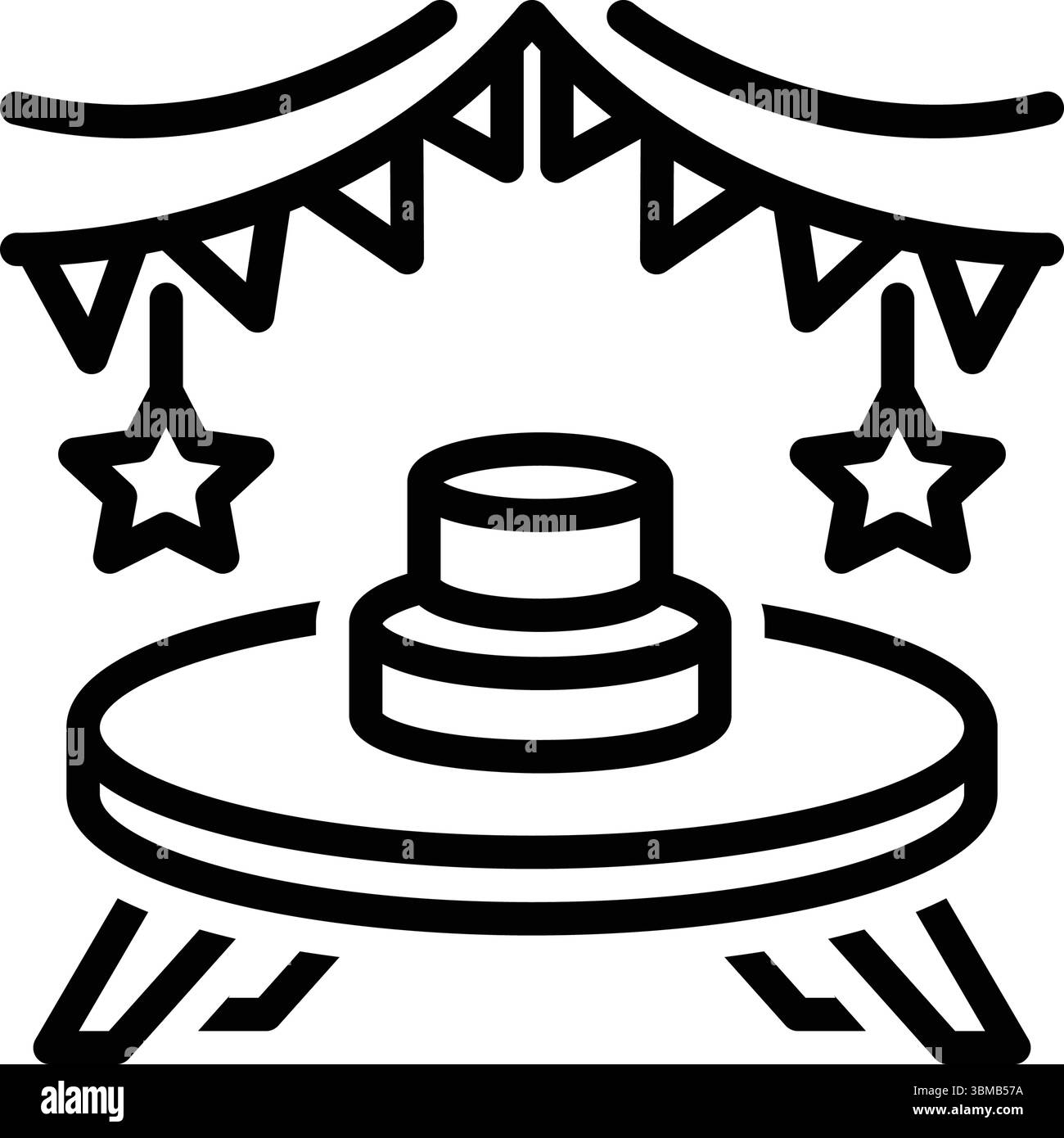 Icon new year table Stock Vector Images - Alamy