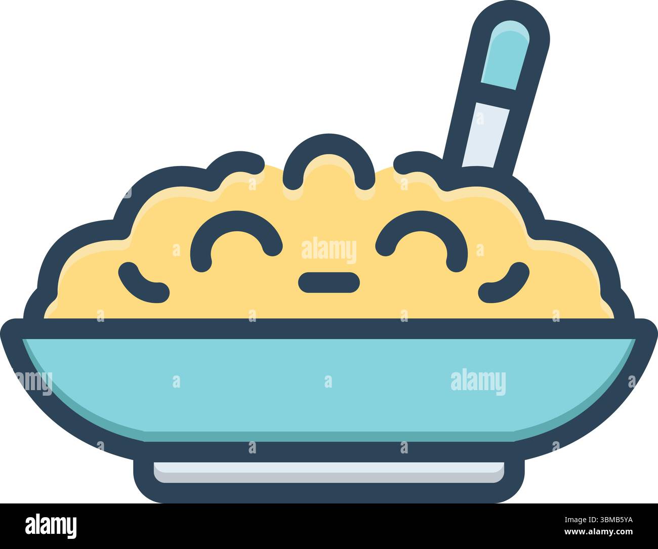 Icon curd sour milk Cut Out Stock Images & Pictures - Alamy