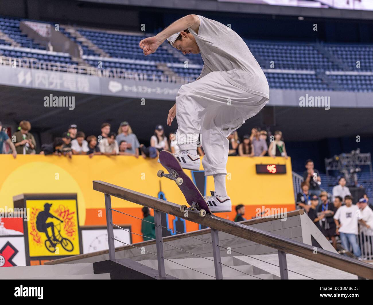 Jake Ilardi (USA) June 22nd, 2025 X Games Osaka Mens Skateboard Street ...