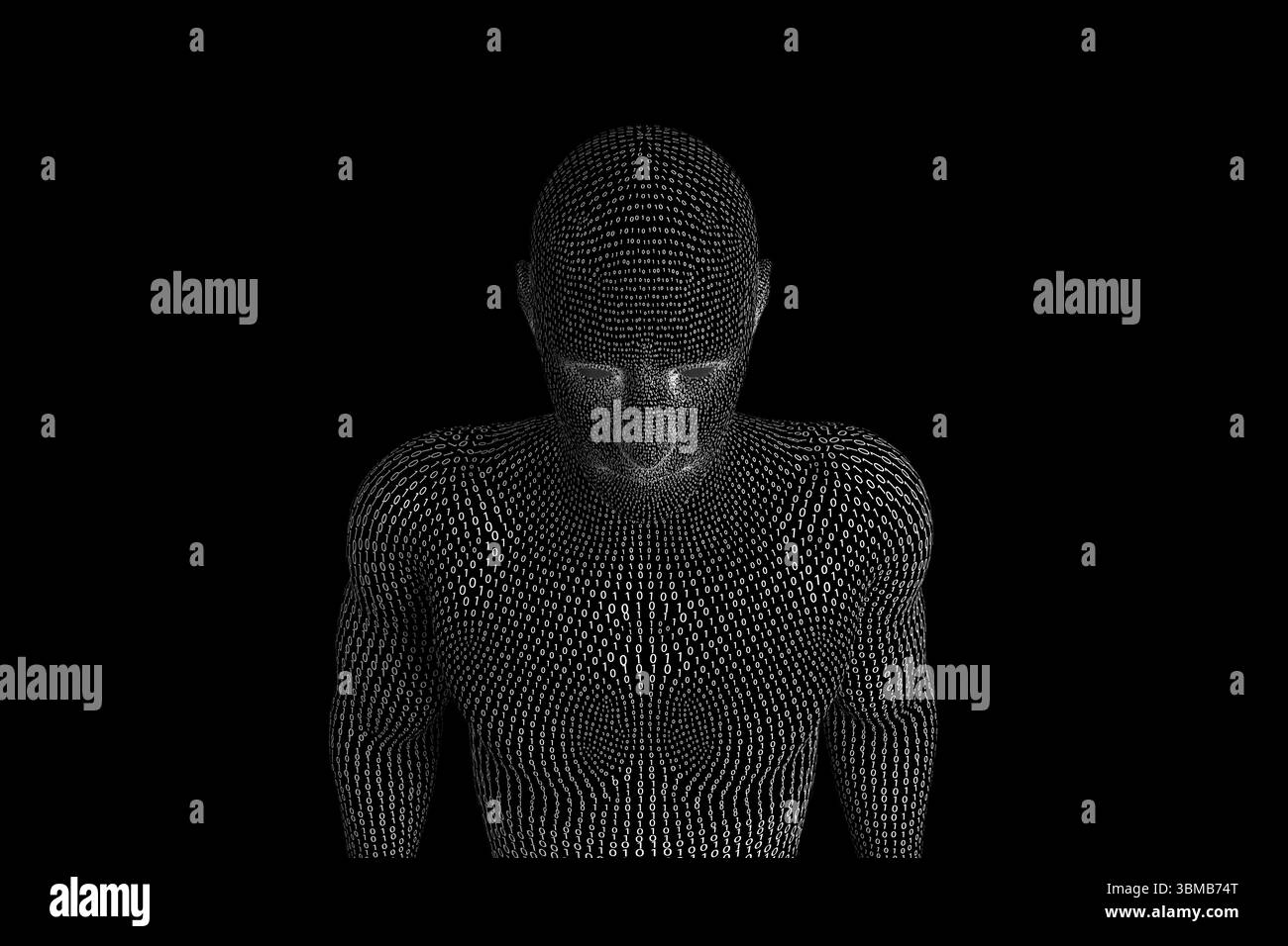 Digital technology art Black and White Stock Photos & Images - Alamy