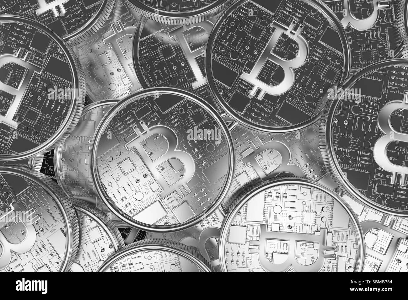 Coin arrangement Black and White Stock Photos & Images - Alamy