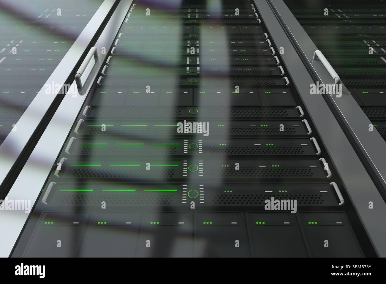 Central server rack array hi-res stock photography and images - Alamy